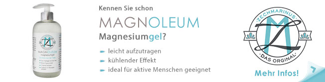 Magnesiumgel - eine Spezialform von Magnesiumöl für Massagen